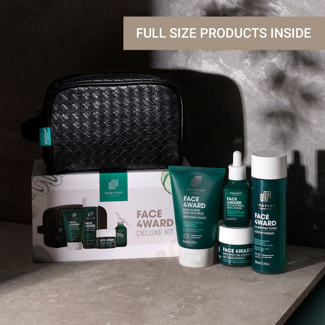 Face 4ward Deluxe Kit | Skincare for Men | Shakeup Cosmetics | Shakeup ...